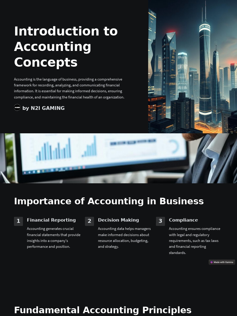 Essential Accounting Concepts Explained | PDF | Debits And Credits ...