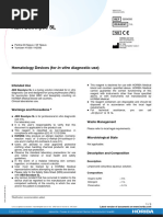 ABX Difftrol: In Vitro Diagnostic Control | PDF | Medical Specialties ...