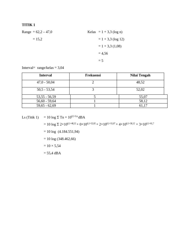 Perhitungan SLM 1-5 | PDF