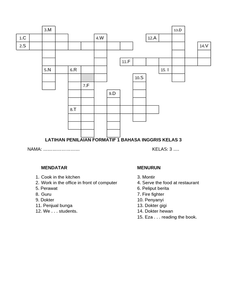 Latih UF Bing 1 | PDF