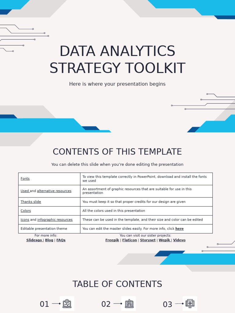 Data Analytics Strategy Toolkit | PDF | Planets | Saturn