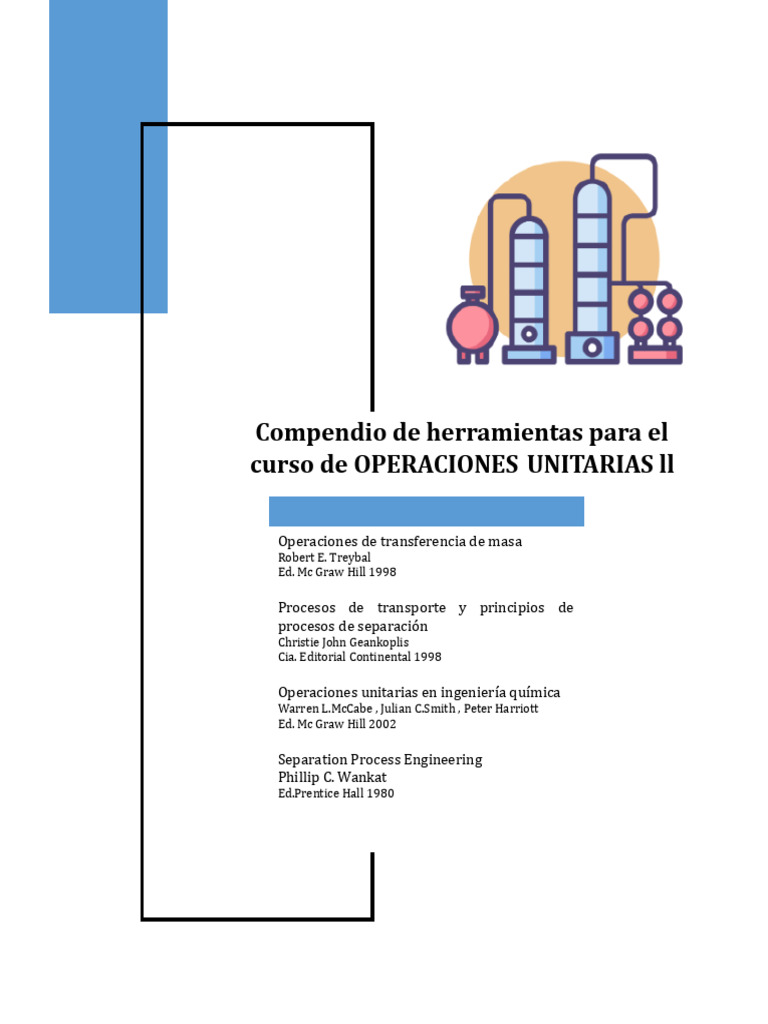 Compendio de Herramientas para OPUS | PDF | Absorción (Química) | Destilación