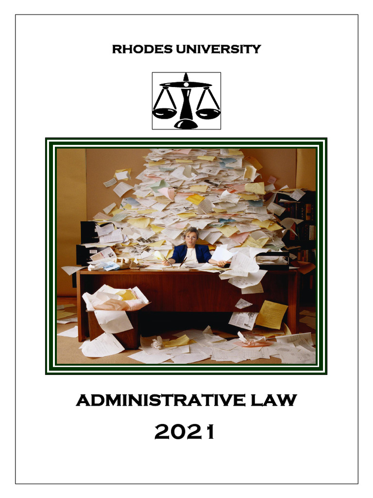 Administrative Law Study Guide 2021 | PDF | Administrative Law | Learning