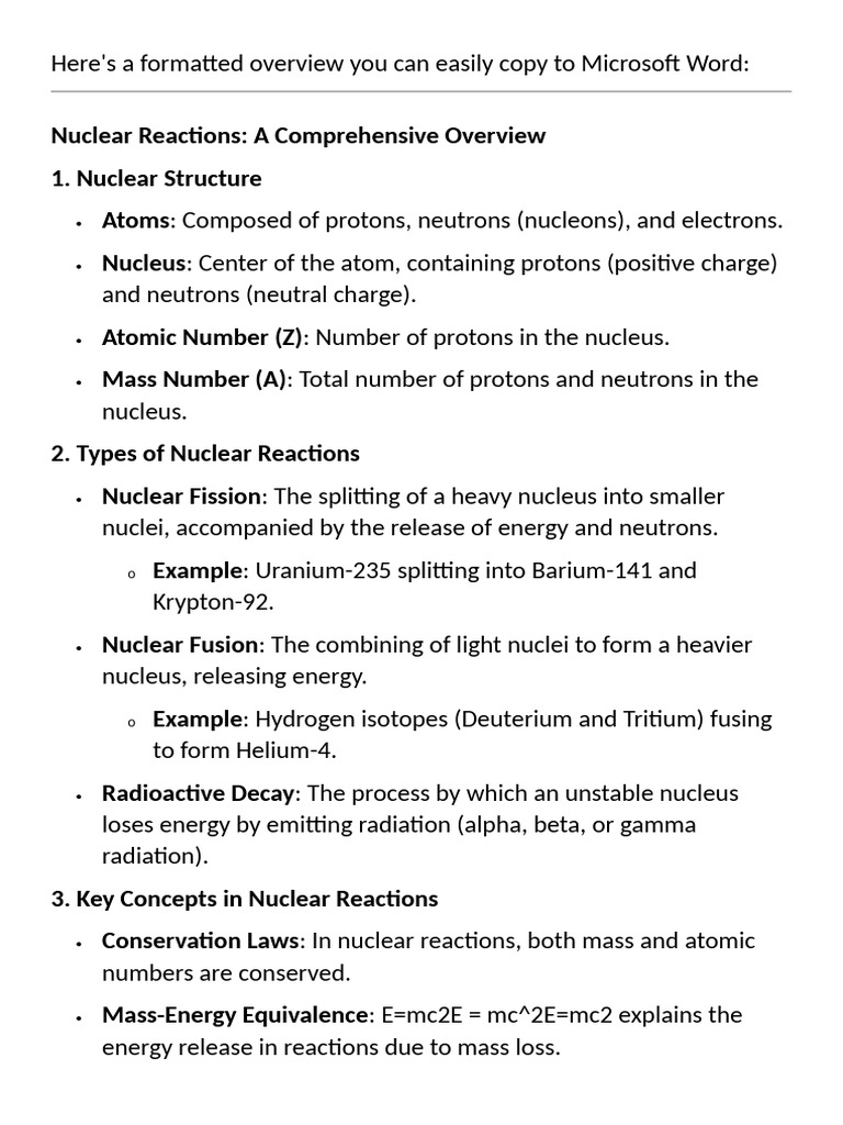 Nuclear Everything | PDF | Atomic Nucleus | Nuclear Physics
