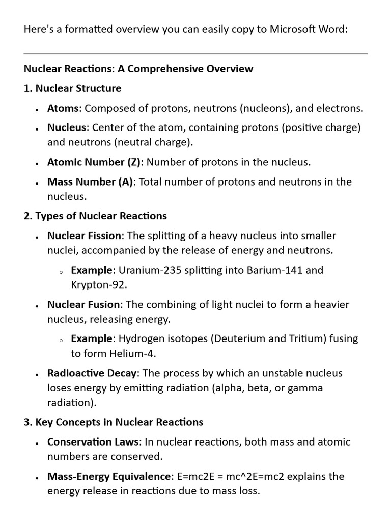 Nuclear Everything | PDF | Atomic Nucleus | Nuclear Physics