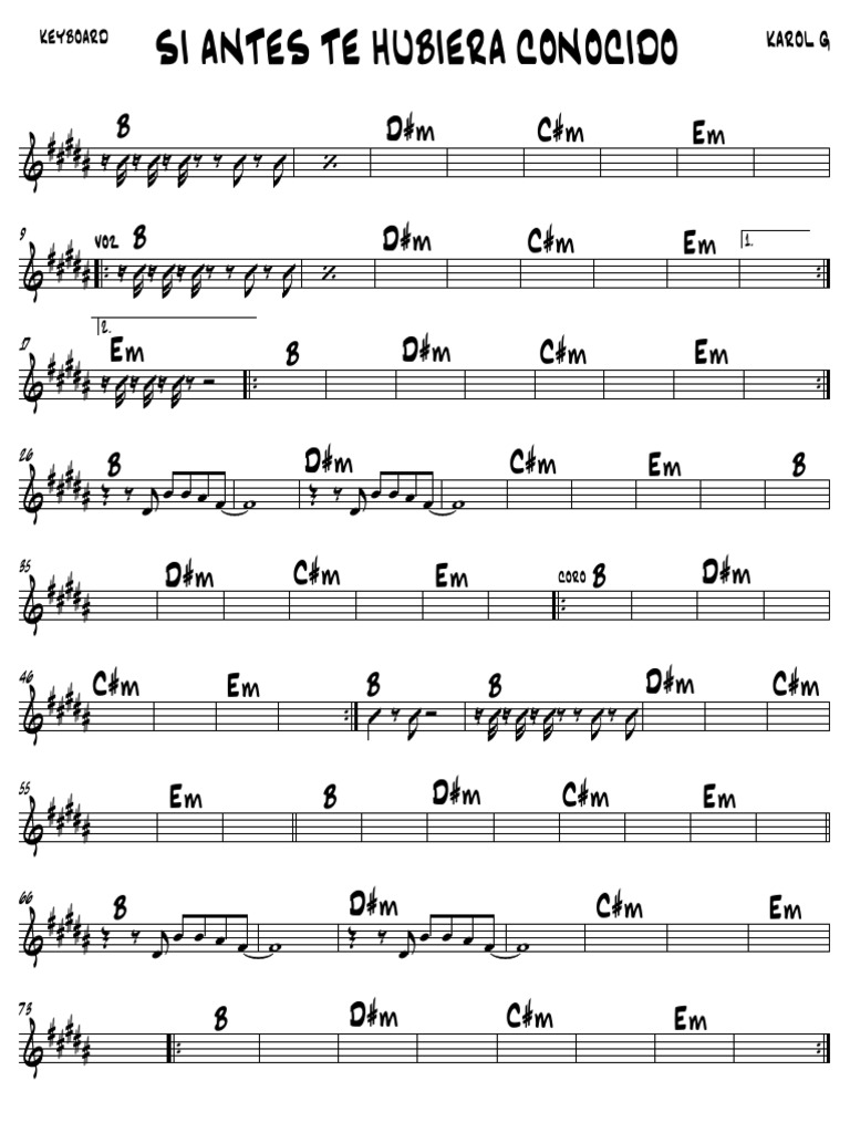 SI ANTES TE HUBIERA CONOCIDO | PDF