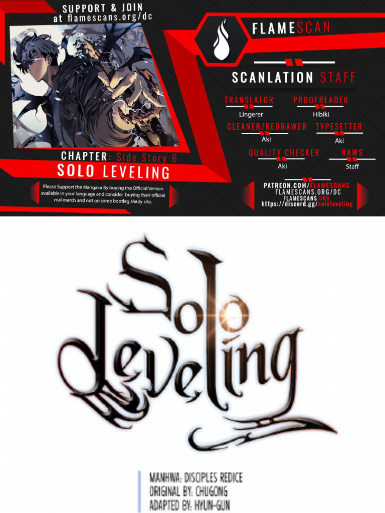 Solo Leveling - Chapter 185 - Side Story 6 - PDF Room | PDF