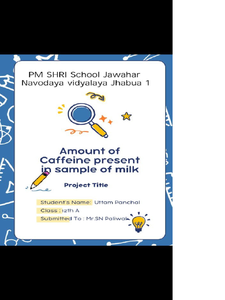 Uttam Panchal Chemistry | PDF | Wellness