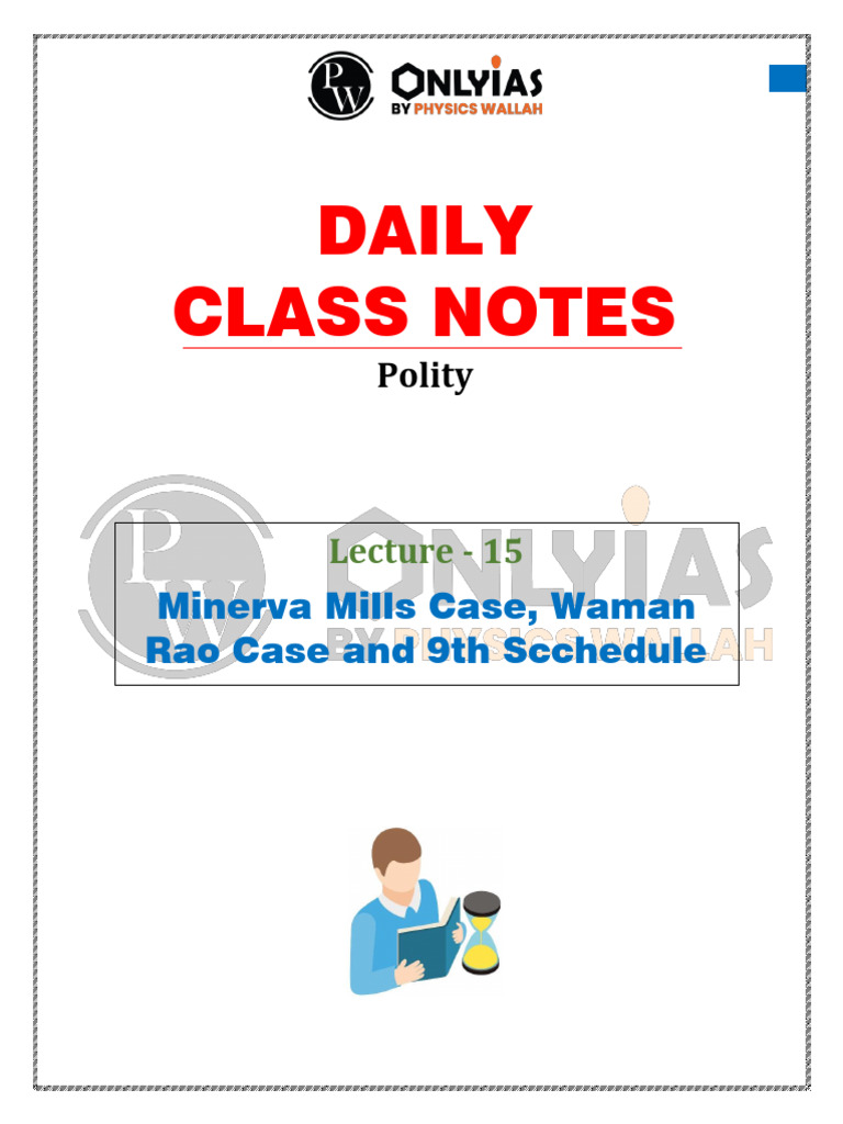 Polity Cases: Basic Structure Doctrine | PDF | Political Charters ...