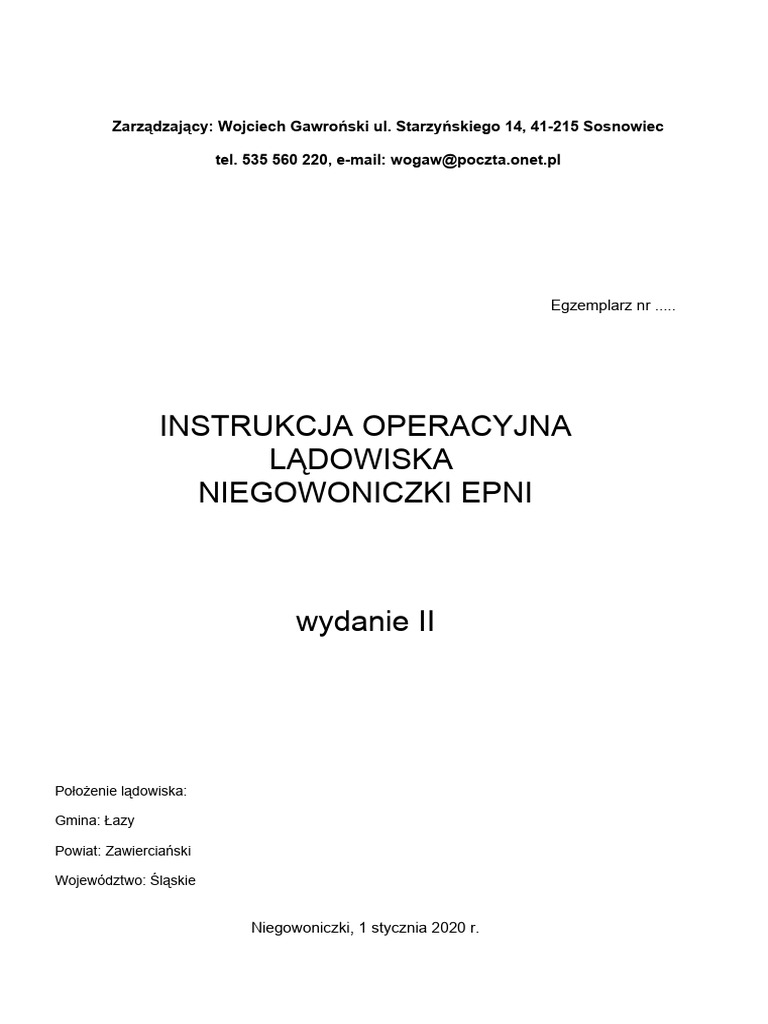 INOP Niegowoniczki02.2024 | PDF