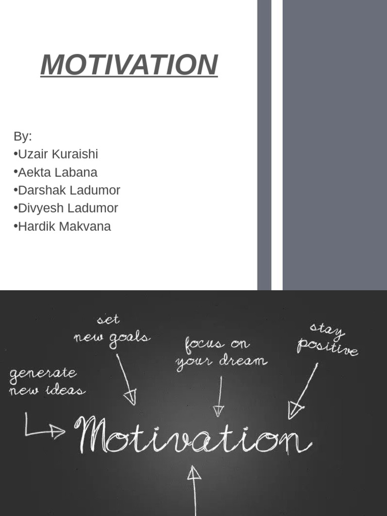 Motivation | PDF | Motivation | Motivational