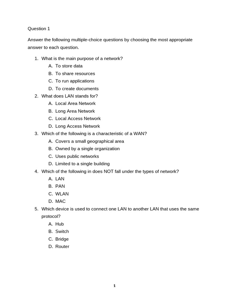 Mid-Year Exam | PDF | Computer Network | Virtual Private Network