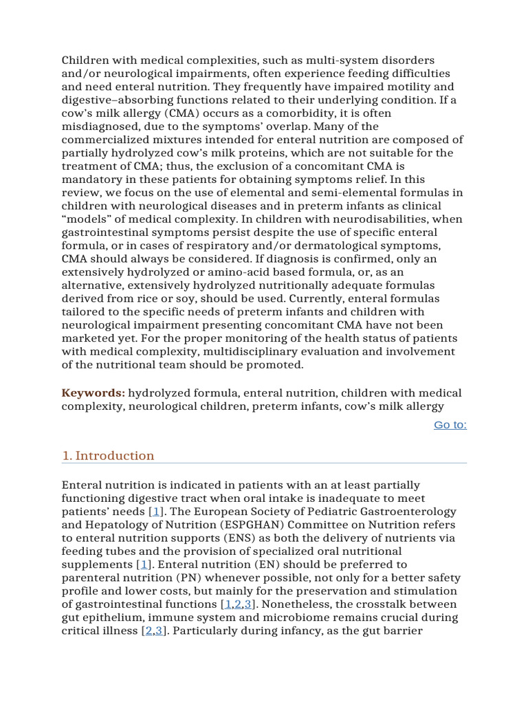 Children With Medical Complexities (Materi Belajar) | PDF | Nutrition ...