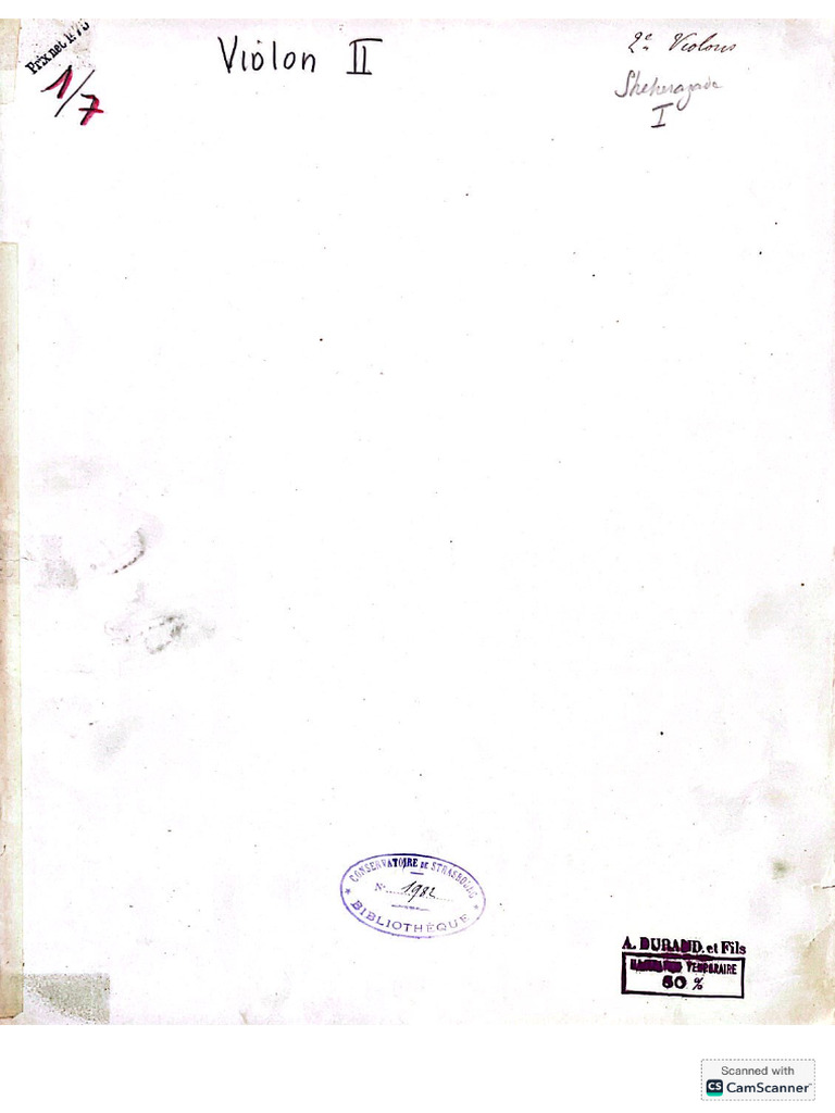 Sheherazade VL II | PDF