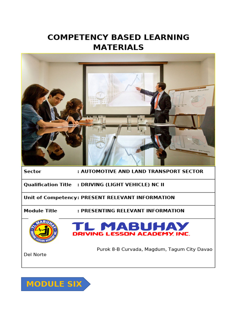 Present Relevant Information | PDF | Information | Learning