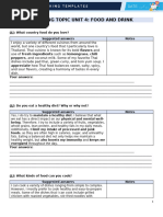 Food Preferences & Dining Habits Survey | PDF