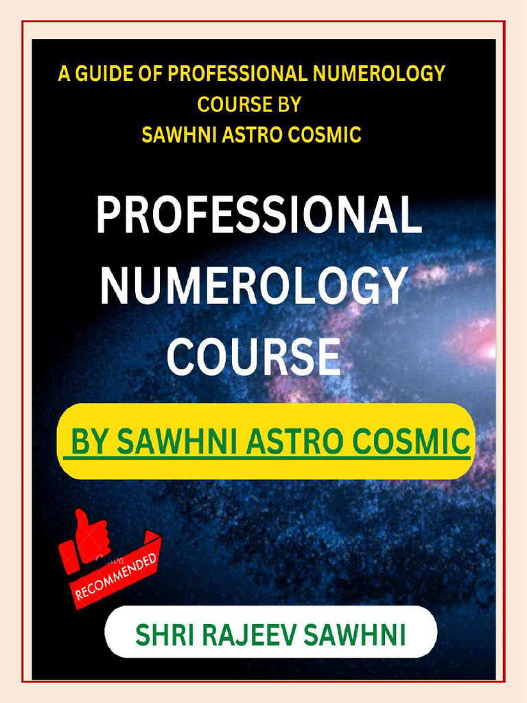 Numerology PDF English-1 | PDF