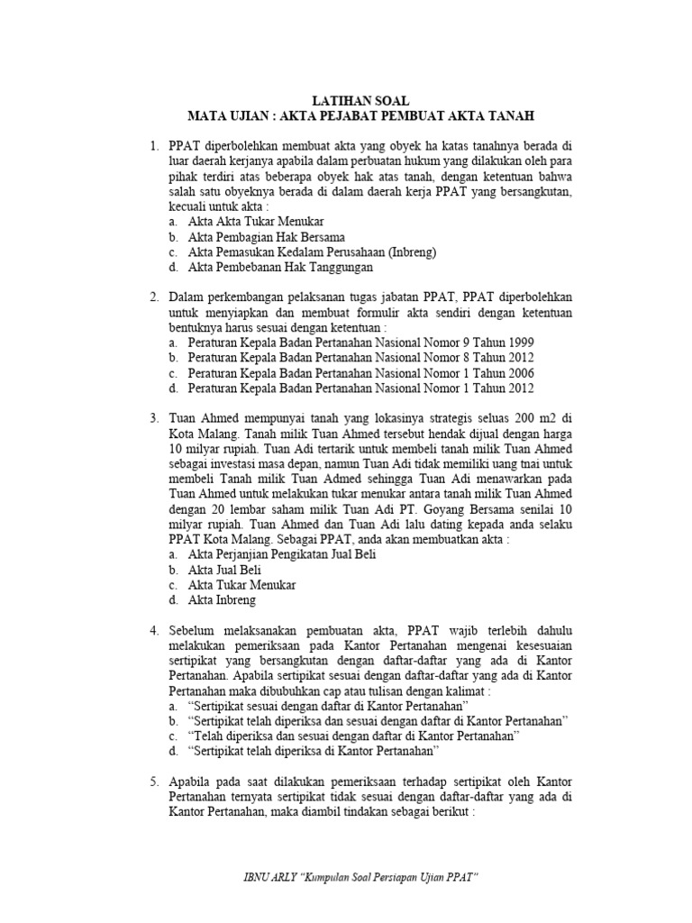 8.7. Dr. Ibnu - AKTA PEJABAT PEMBUAT AKTA TANAH | PDF