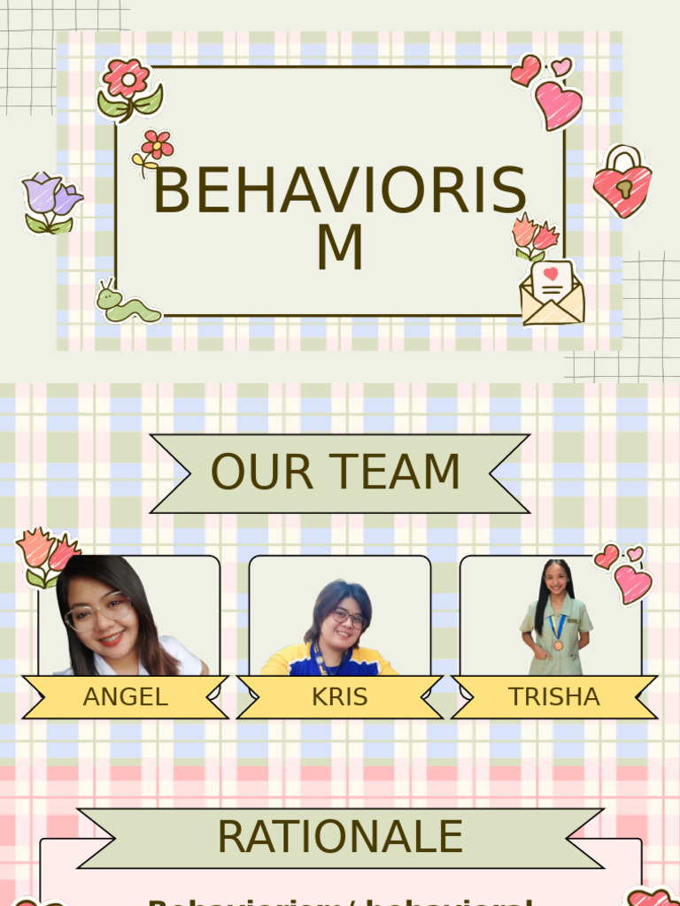 BEHAVIORISM (1) | PDF | Behaviorism | Reinforcement