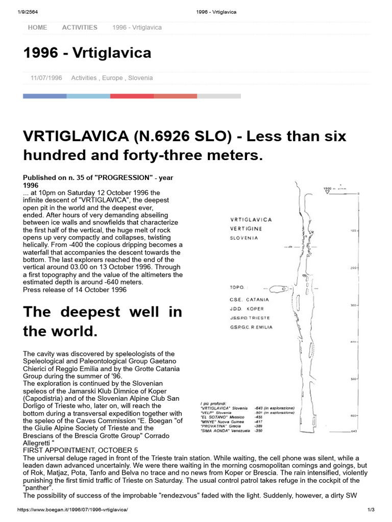 1996 - Vrtiglavica | PDF | Earth Sciences