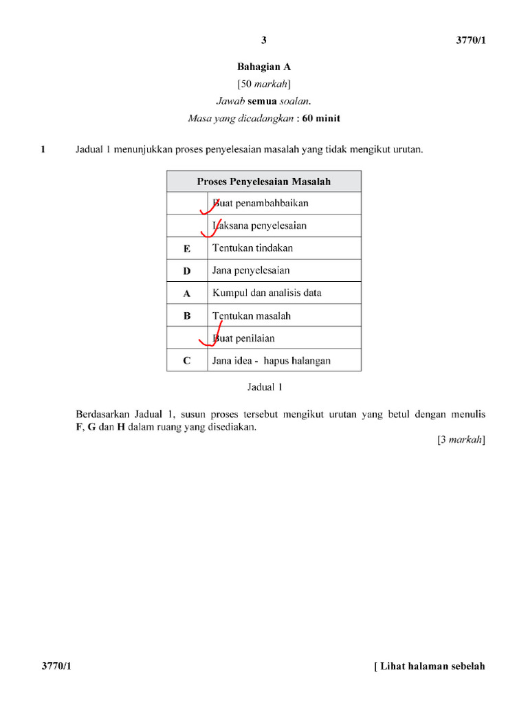 Science Comp Form 4 Exercise | PDF