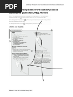 Cambridge Checkpoint Science 9 Workbook | PDF