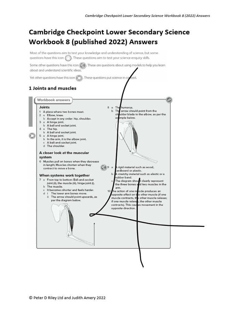 Cambridge Science Workbook 8 Answers | PDF | Materials | Physical Chemistry