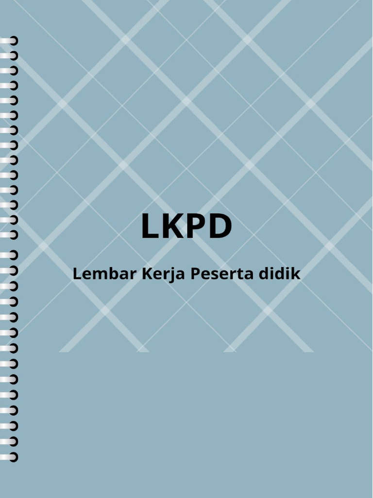 Cover Lkpd | PDF