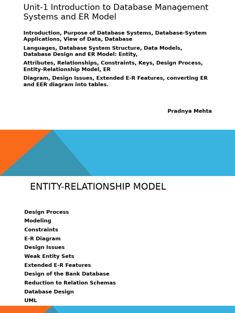 ER Modeling | PDF | Conceptual Model | Data Model