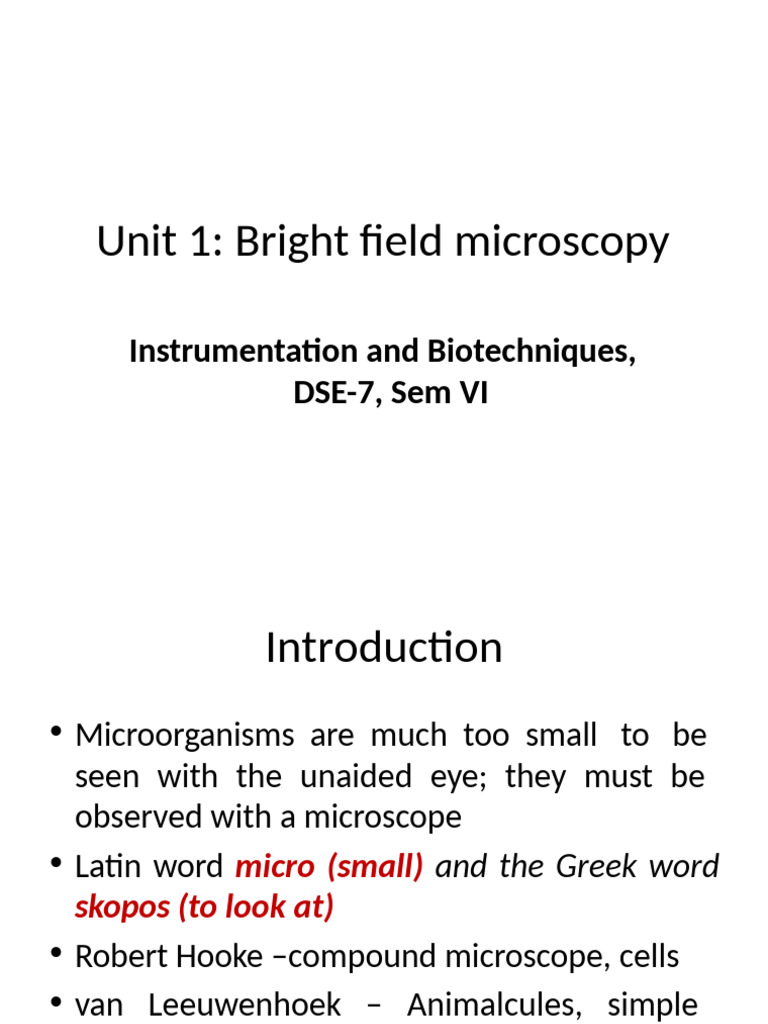 instru 3 | PDF | Angular Resolution | Microscope