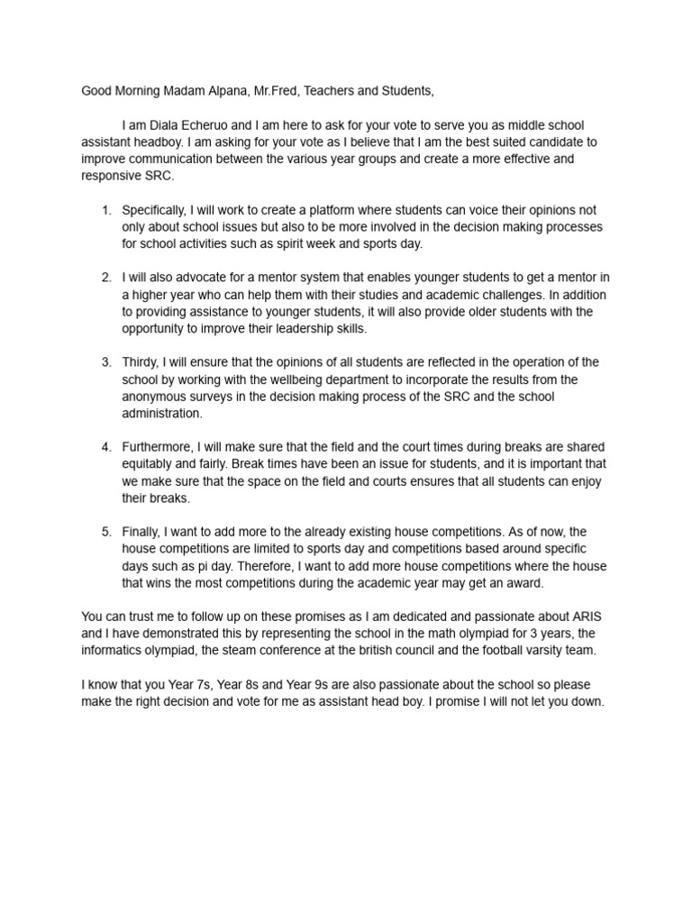 Manifesto (Final) | PDF