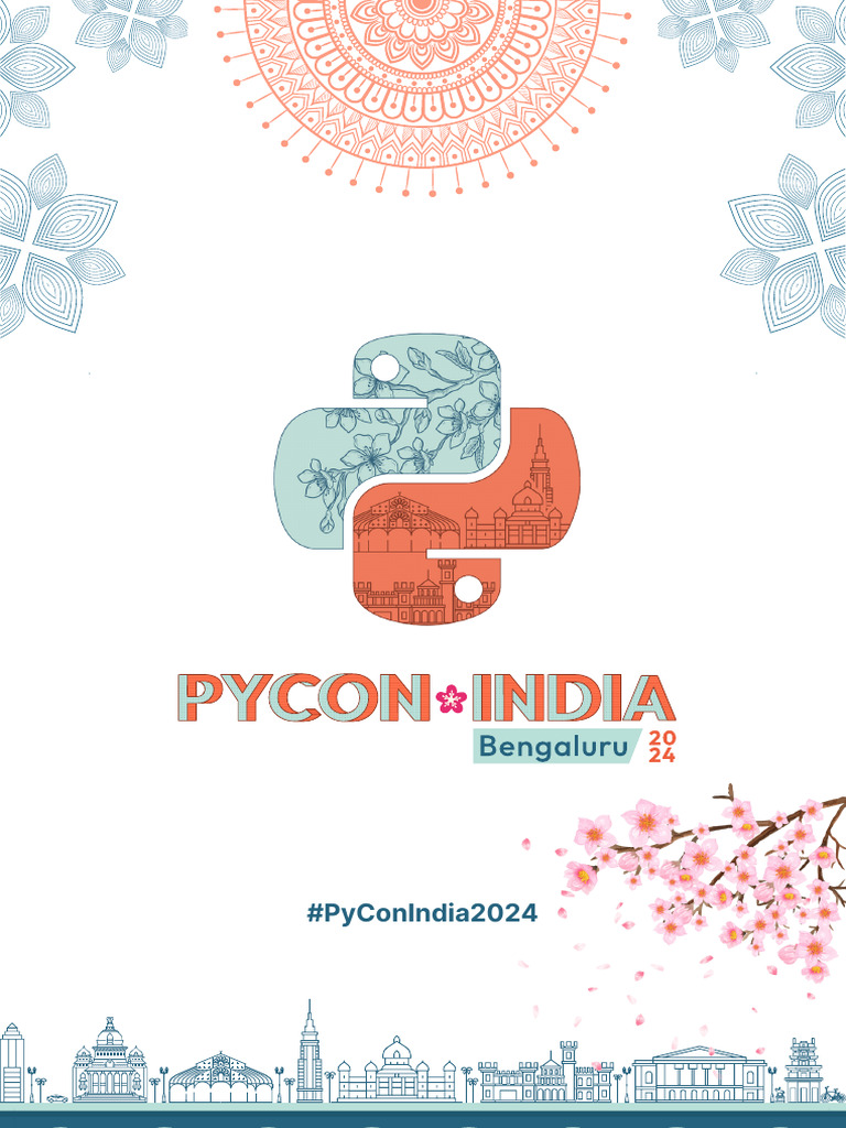 PyCon India 2024 - Program Guide | PDF | Artificial Intelligence | Intelligence (AI) & Semantics