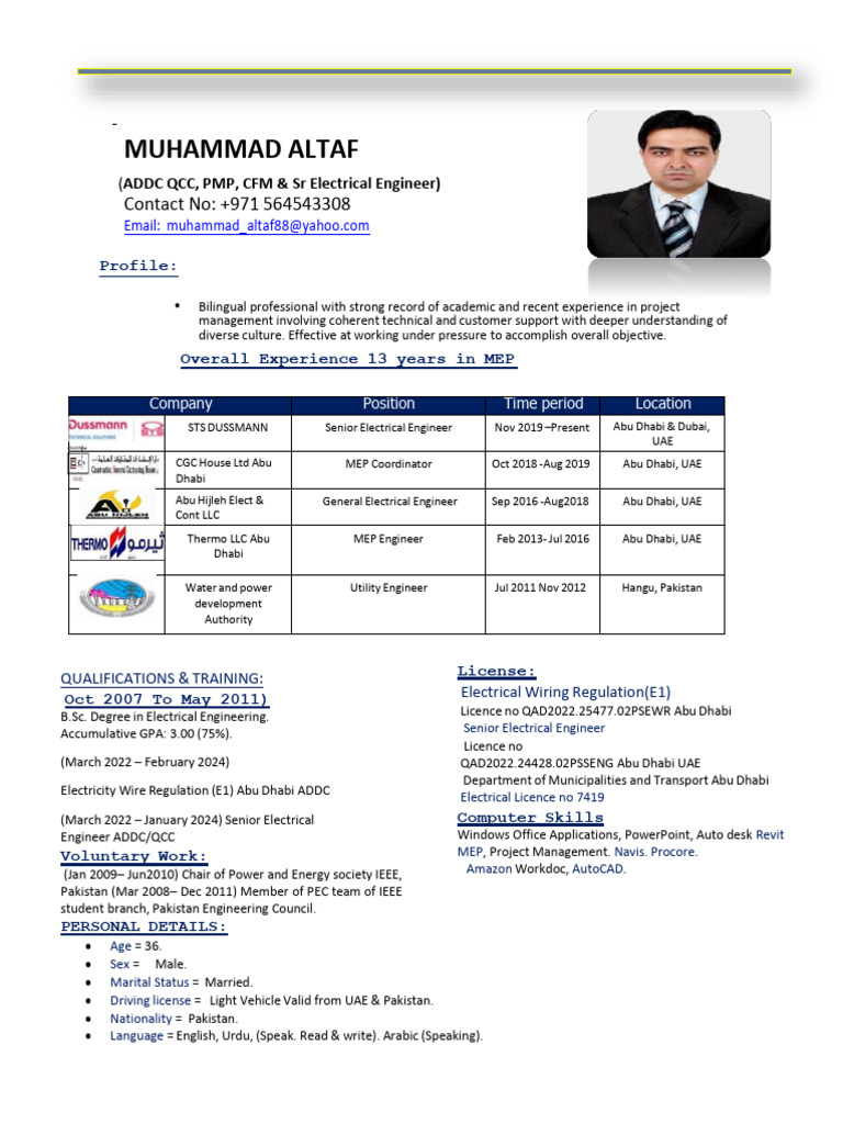 ALTAF | PDF | Data Center | United Arab Emirates