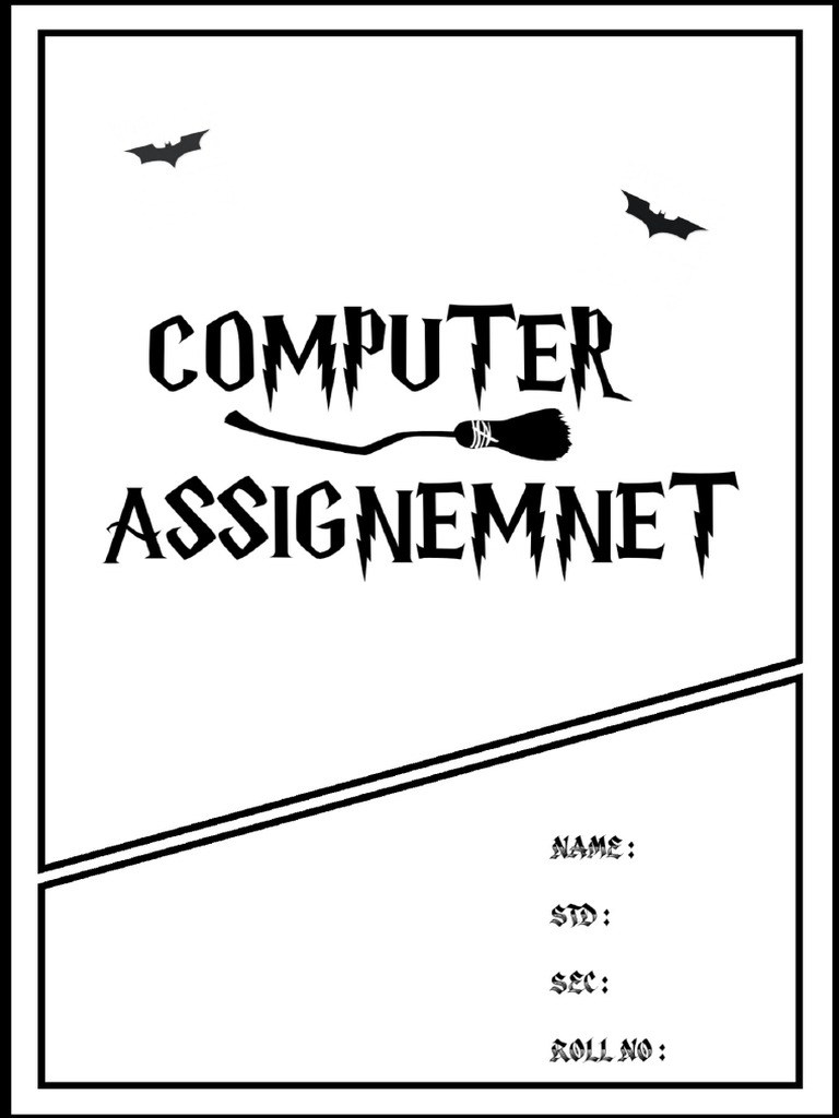 My Assignment Pdf 8216
