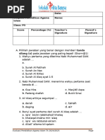 Soal PPKN Kelas 3 Semester 1 Kurikulum Merdeka | PDF