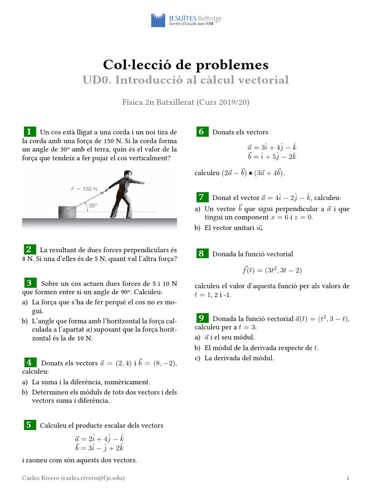 BAT2 Fisica UD0 Exercicis | PDF