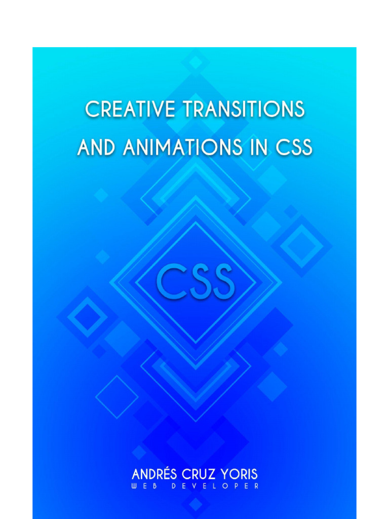 Creative Transitions Animations Css Pdf Html 2 D Computer Graphics