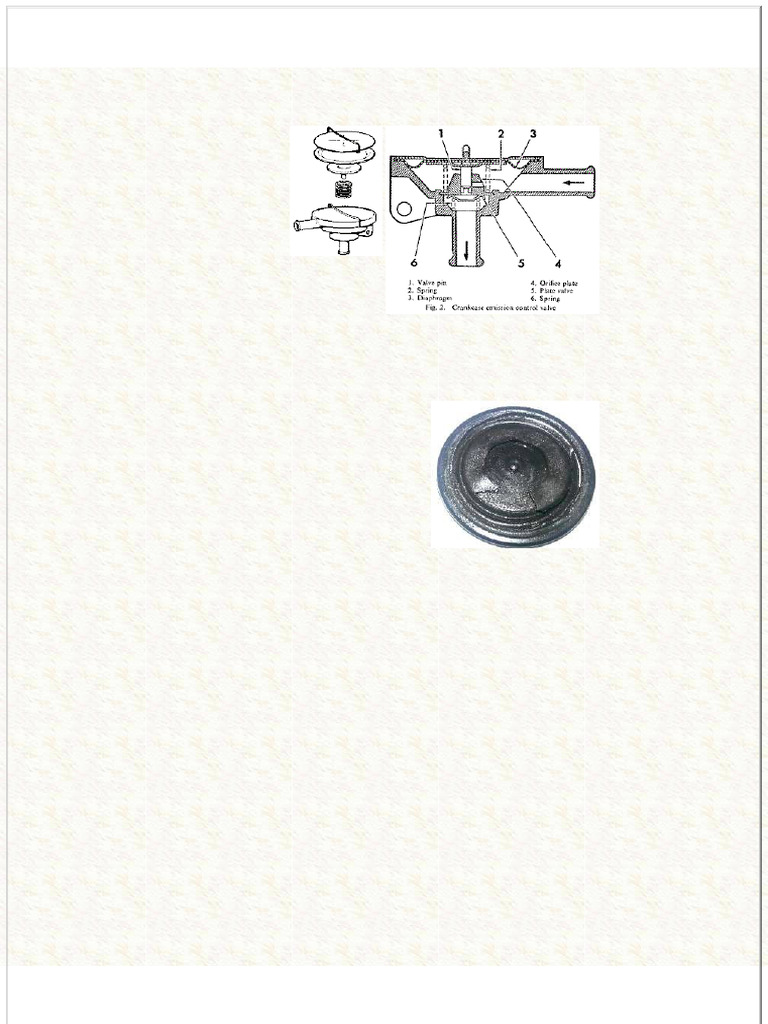 How The PCV Valve Works | PDF | Propulsion | Engines