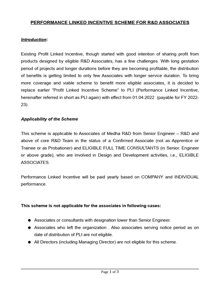 PLI Scheme 2023 | PDF | Economies | Business