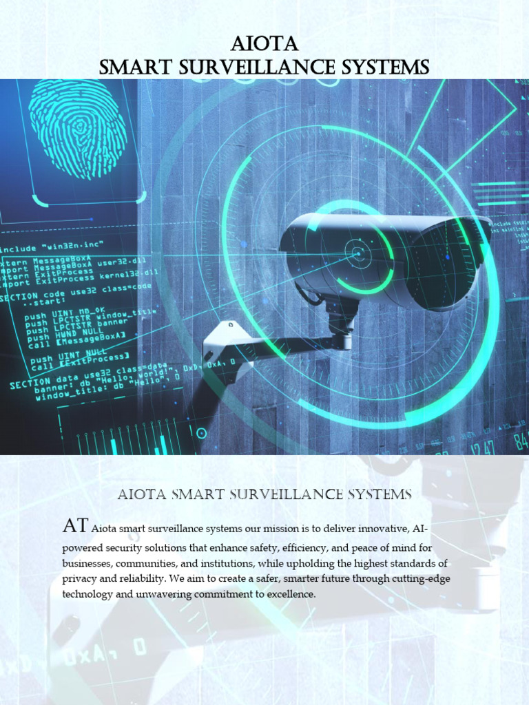 AIOTA-1 | PDF | Surveillance | Computer Security