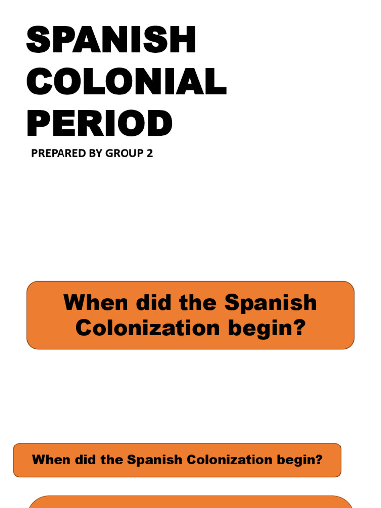 spanish | PDF | Tagalog Language | Philippines