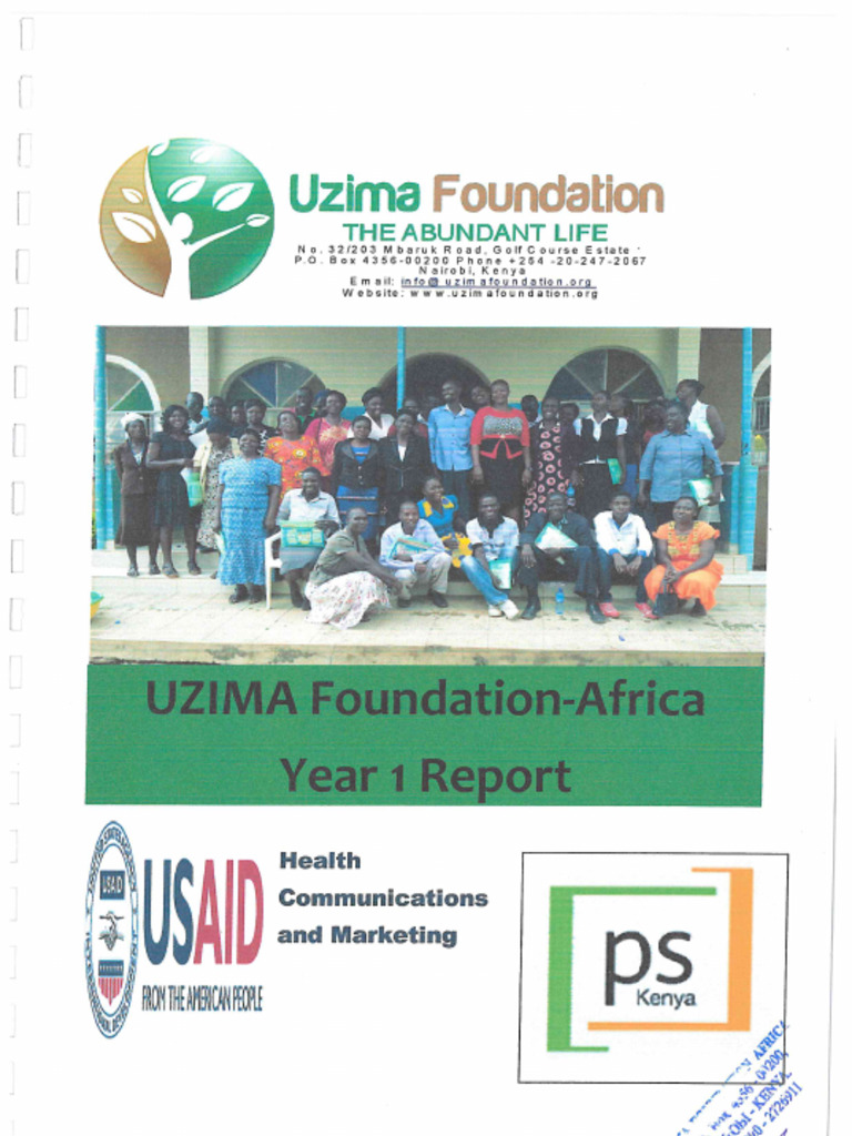 Uzima HCM Year 1 Report | PDF