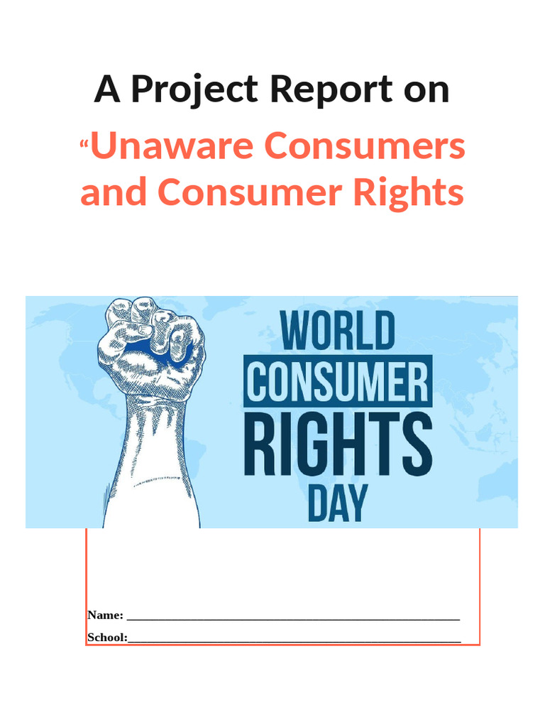 10th Grade Consumer Rights Guide | PDF | Customer | Consumer Protection