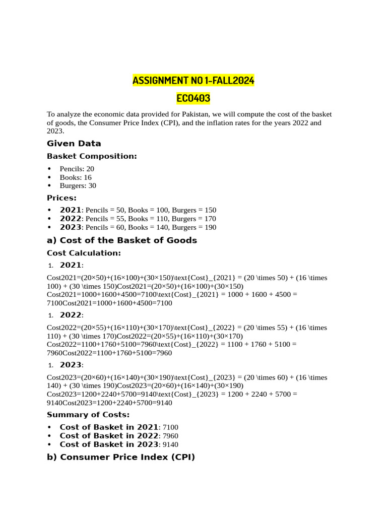 ECO403 ASSIGNMENT NO 1 FALL24.docx - 20241101 - 140914 - 0000 | PDF ...