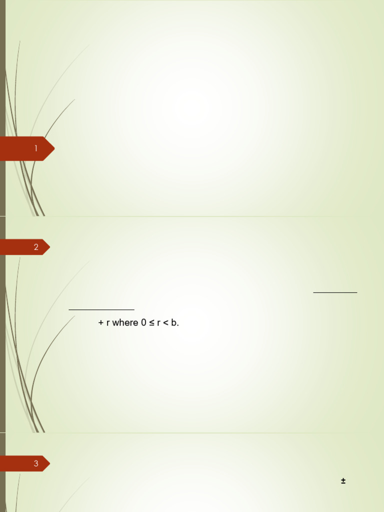Lecture 4 Math 212 Pdf Arithmetic Mathematical Concepts