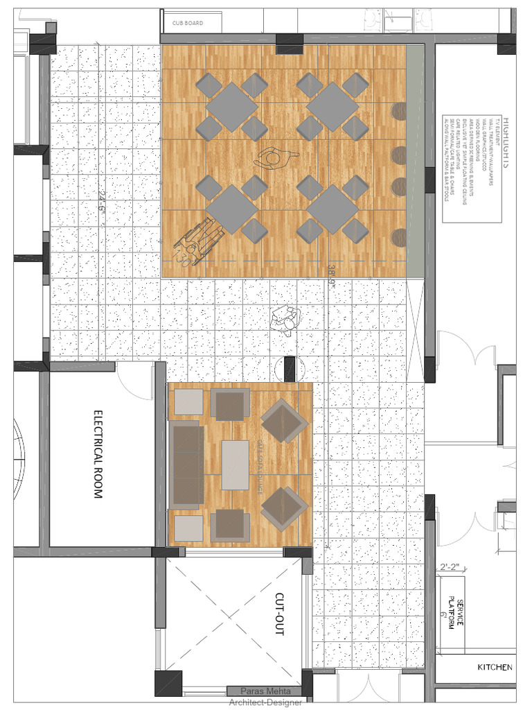 CAFE Layout Plan | PDF