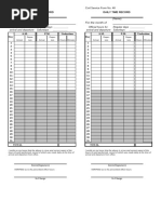 DTR Template | PDF | Signature | Authentication