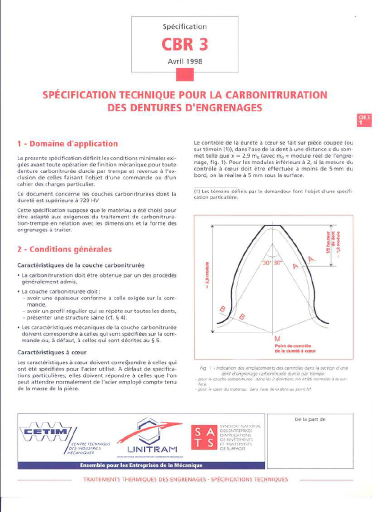 CETIM CBR 3 (Carbonitruración) | PDF