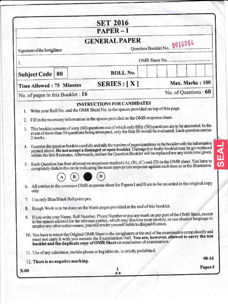 General Paper jkset-1 | PDF General Paper jkset-1 | PDF