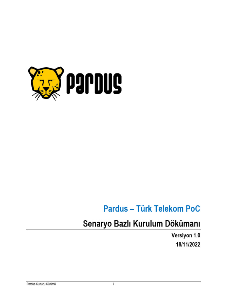 Pardus Sunucu Dokumantasyonu | PDF